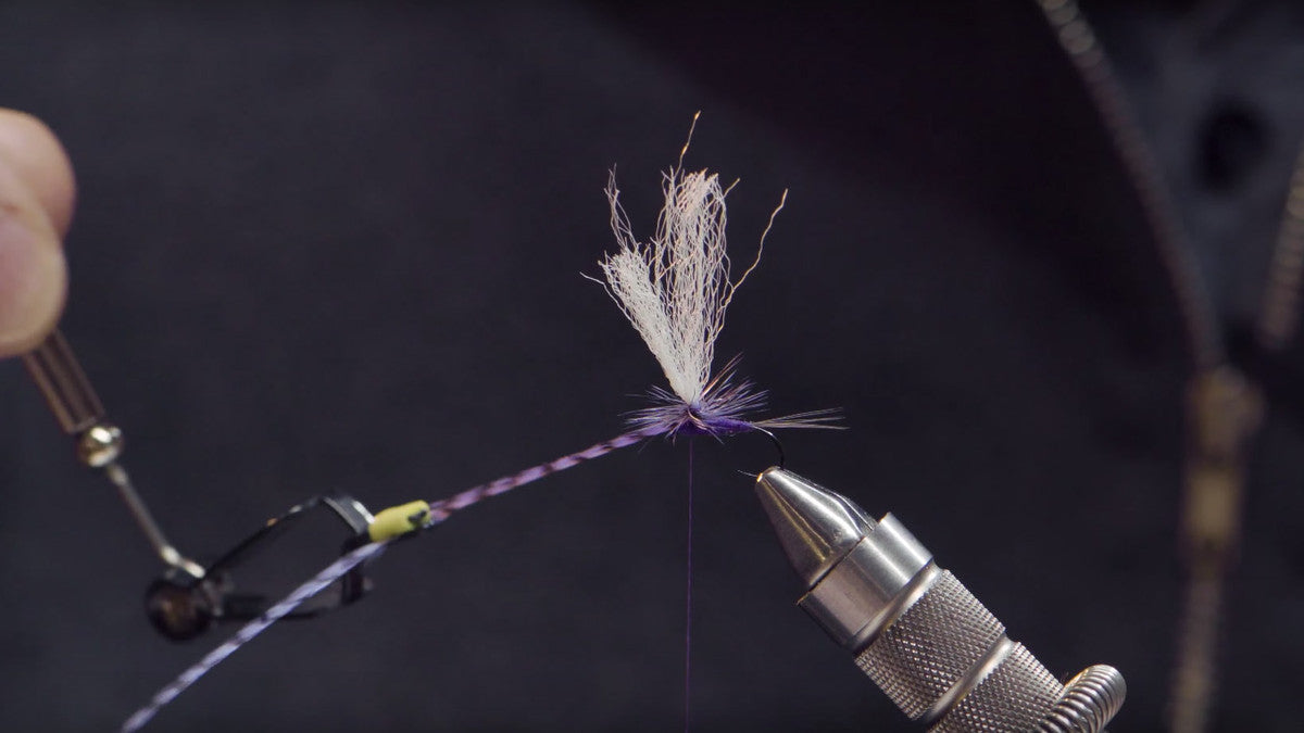 Fly Tying Tips: How to Wrap Hackle Around a Parachute Post – Anglers All