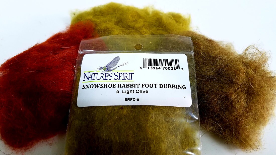 Nature's Spirit Snowshoe Rabbit Dubbing | Anglers All