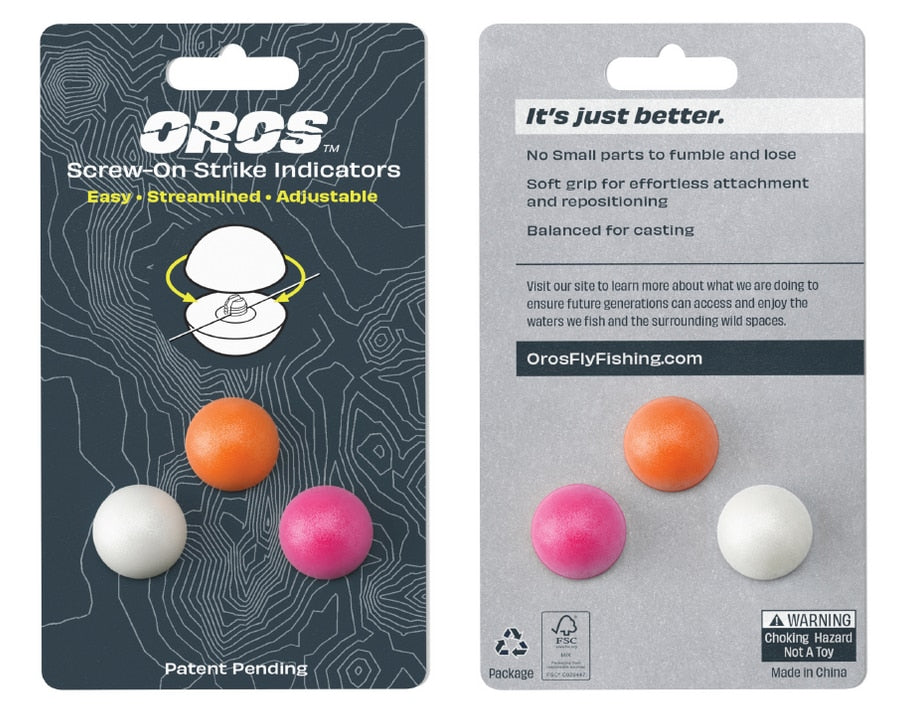 Oros Strike Indicator - 3 Pack | Anglers All