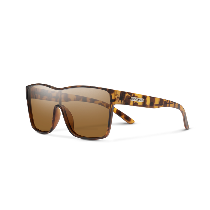 Suncloud Biff Sunglasses - Matte Tortoise Frame Polarized Brown Lens ...